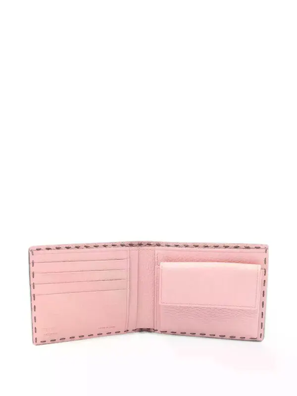 Fendi 2020s Selleria Leather Wallet