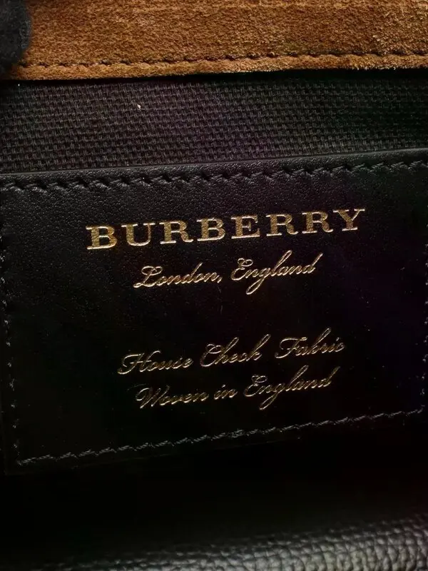 Burberry 2010s Macken Nova Check Shoulder Bag