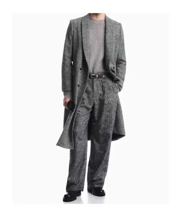 Emporio Armani Patterned Pleated Trousers