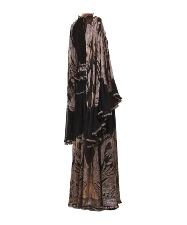 Zimmermann Dream Burnout Maxi Skirt