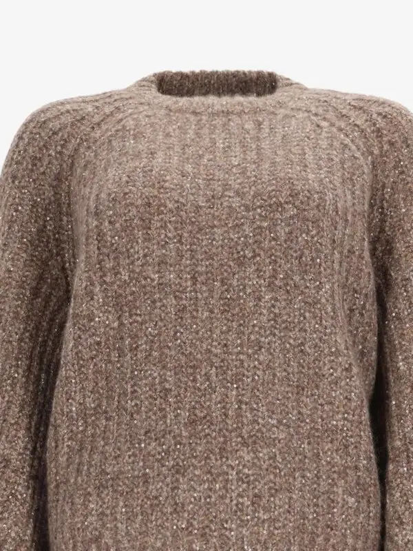 Brunello Cucinelli Chunky Shimmer Knitted Sweater