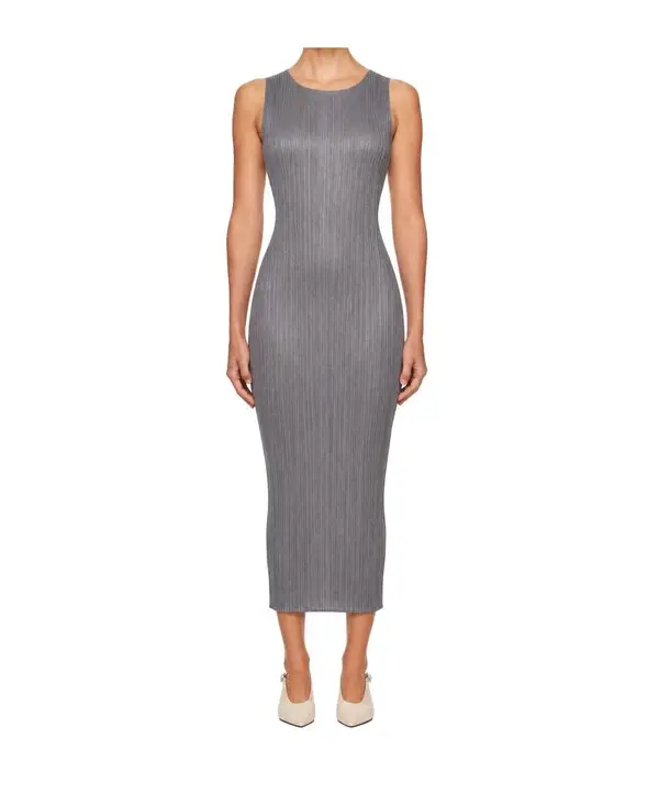 Issey Miyake Pleated Maxi Skirt