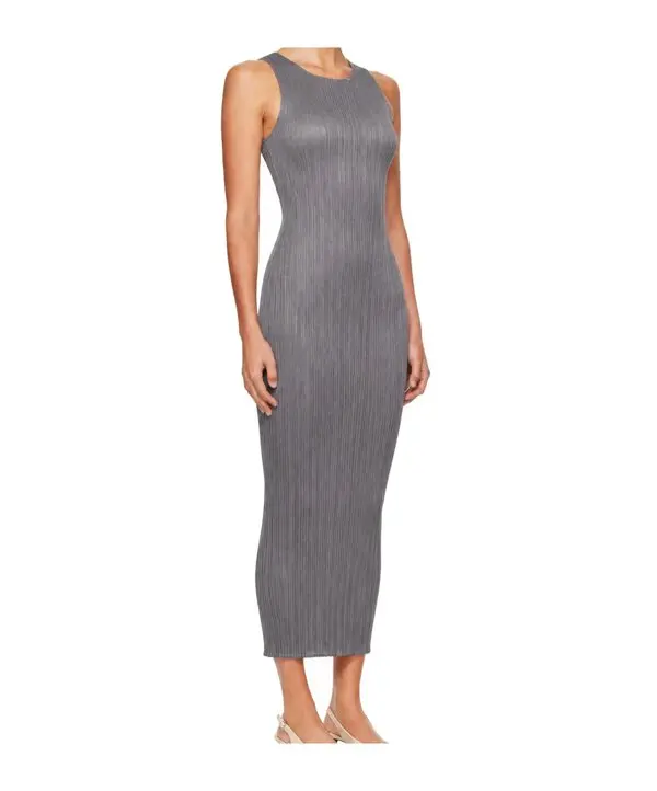 Issey Miyake Pleated Maxi Skirt
