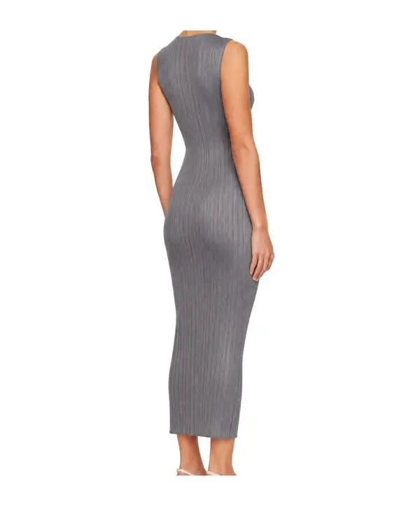 Issey Miyake Pleated Maxi Skirt