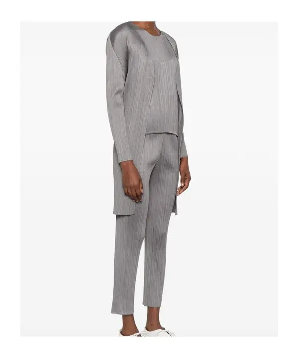 Issey Miyake Pleated Casual Jacket