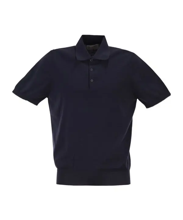 Brunello Cucinelli Short-sleeved Polo Shirt - Black