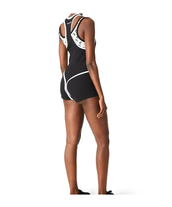 MARINE SERRE Layered Bodysuit