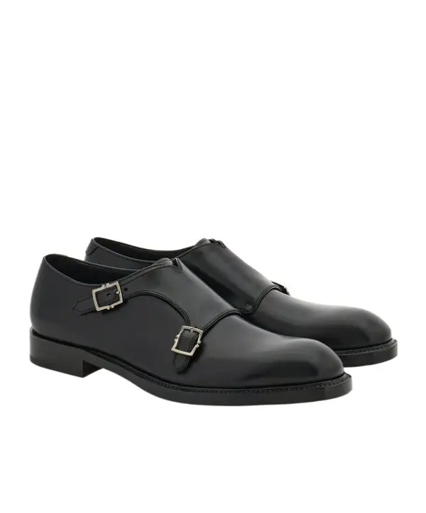FERRAGAMO Double Monkstrap