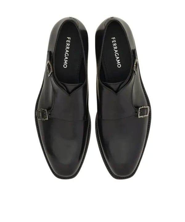 FERRAGAMO Double Monkstrap