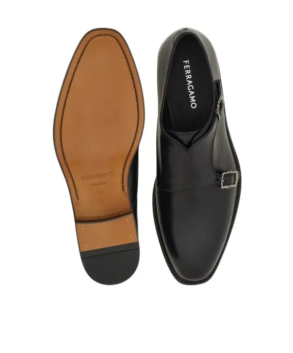FERRAGAMO Double Monkstrap