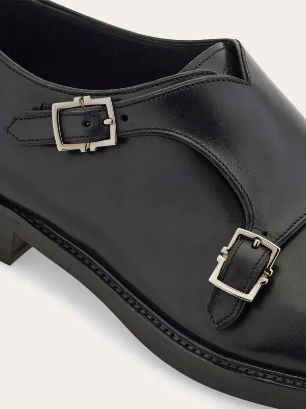 FERRAGAMO Double Monkstrap