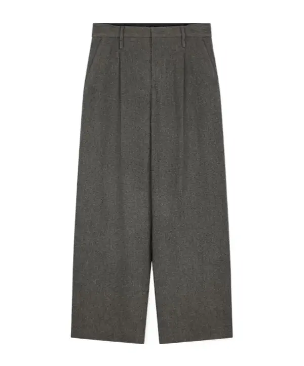 Emporio Armani Tailored Trousers In Wool Blend With Herringbone Pattern
