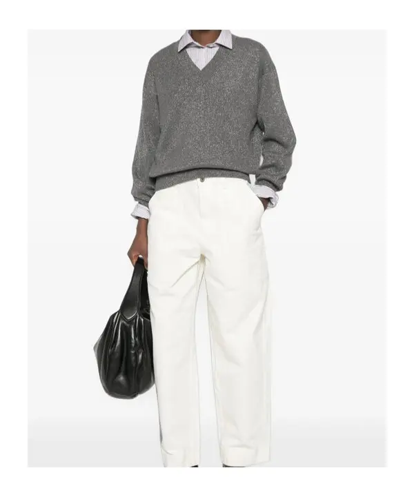 Brunello Cucinelli Long-sleeved Knit Top