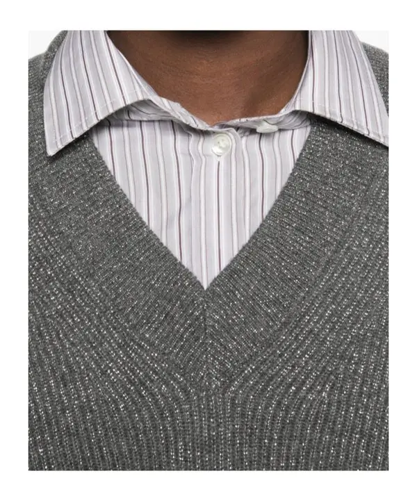 Brunello Cucinelli Long-sleeved Knit Top