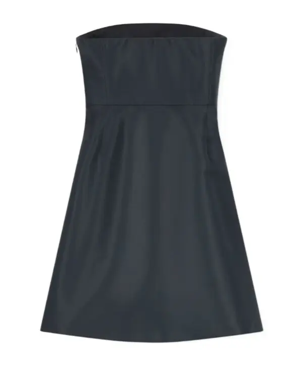 Emporio Armani Draped Strapless Dress