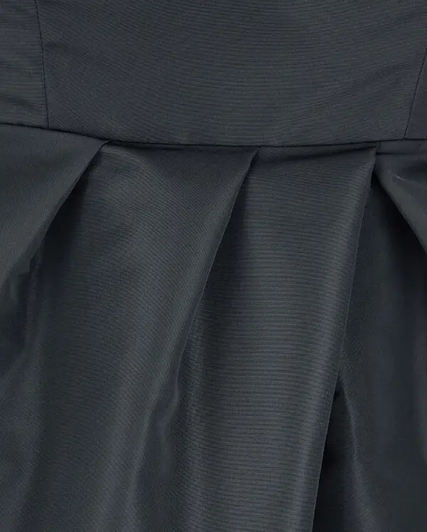 Emporio Armani Draped Strapless Dress