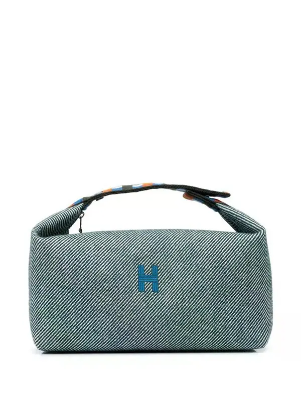 Hermès 2021-2026 Large Wool Bride A Brac Au Carre Case Vanity Bag