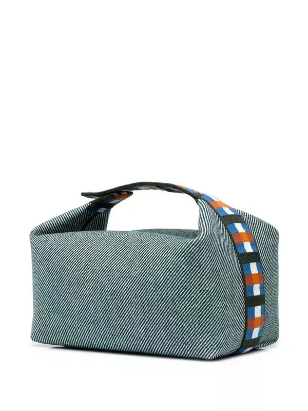 Hermès 2021-2026 Large Wool Bride A Brac Au Carre Case Vanity Bag