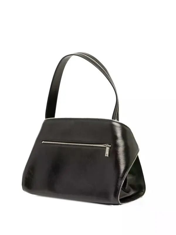 FERRAGAMO 2010-2026 Medium Calfskin Multi Zip Hug Bag Satchel