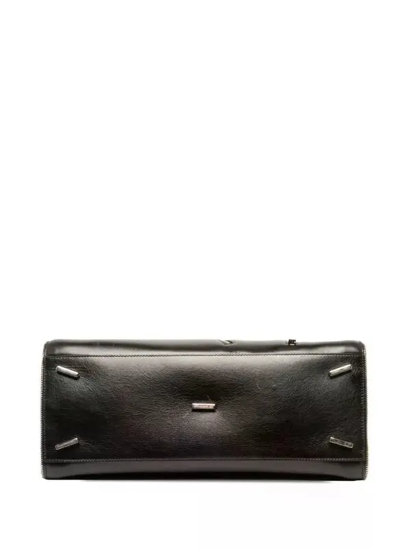 FERRAGAMO 2010-2026 Medium Calfskin Multi Zip Hug Bag Satchel