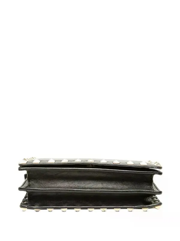 Valentino Garavani 2000-2017 Leather Rockstud Wallet On Chain Crossbody Bag