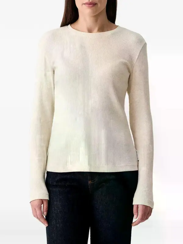 Marc O'polo Ribbed-knit Long-sleeve Top