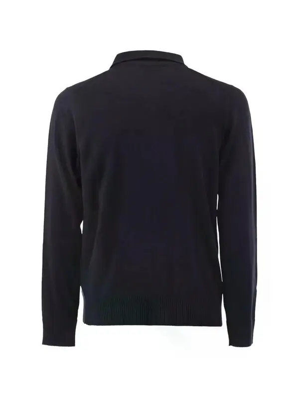 Alpha Studio Merino Wool Zip-up Cardigan