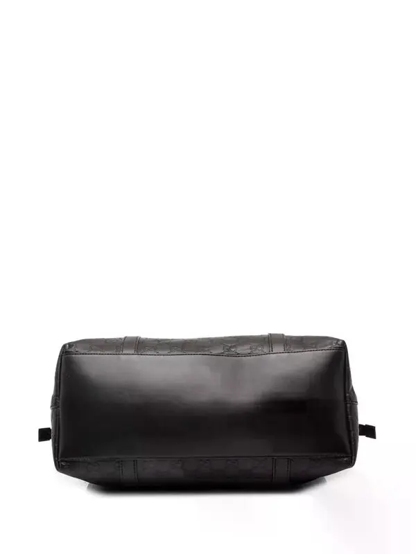 Gucci 2000-2015 Large Microguccissima Gg Charm Dome Satchel