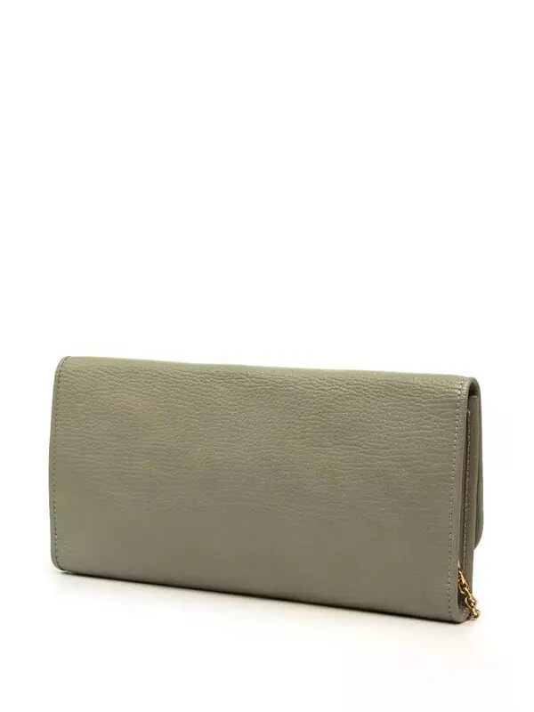 Loewe 2009 Grained Calfskin Chain Shoulder Bag - Grey
