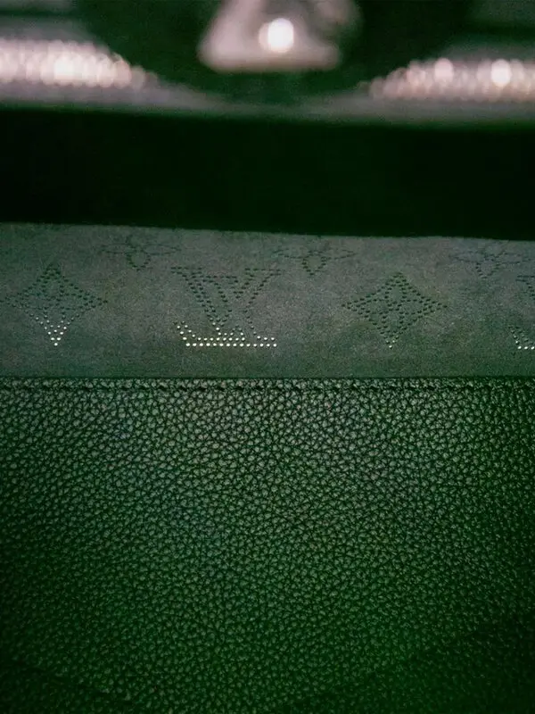LOUIS VUITTON 2010-2026 Monogram Mahina Carmel Shoulder Bag