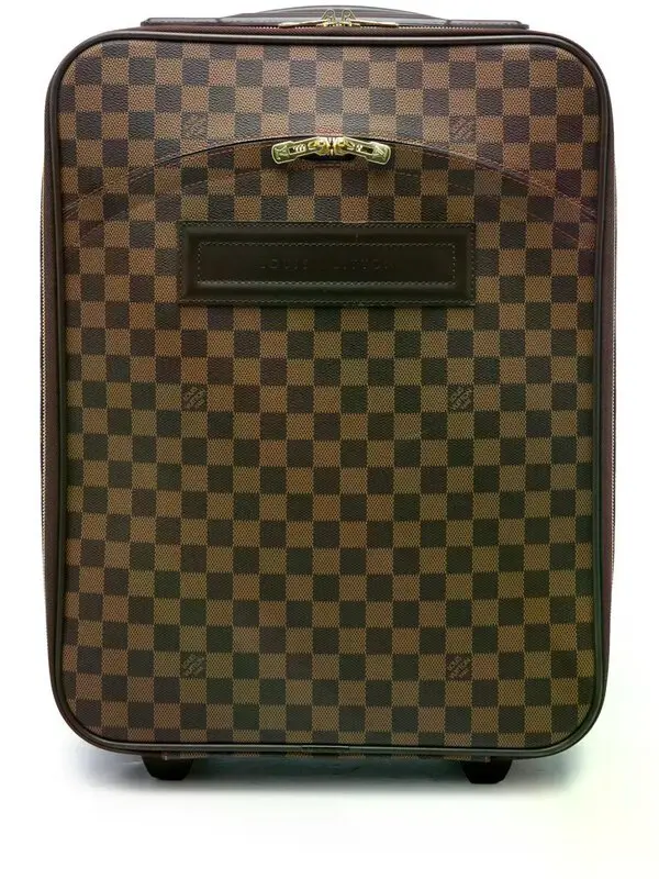 LOUIS VUITTON 2003 Damier Ebene Pegase Legere 45 Travel Bag