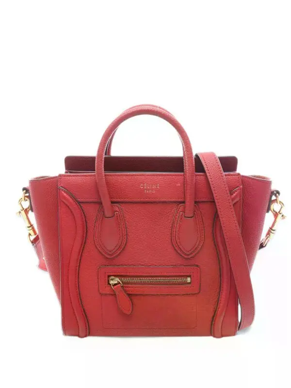 Celine 2000s Nano Luggage Tote Bag