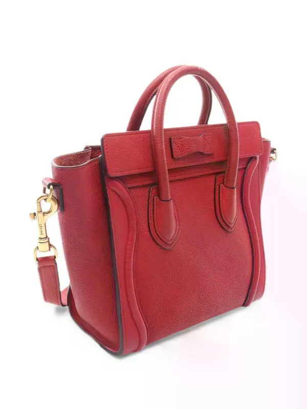Celine 2000s Nano Luggage Tote Bag