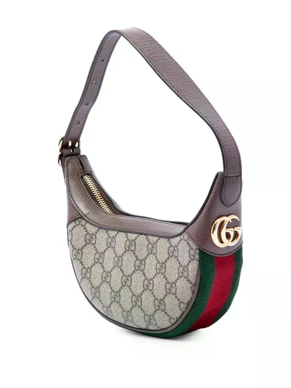 Gucci 2016-2026 Mini Gg Supreme Web Ophidia Shoulder Bag