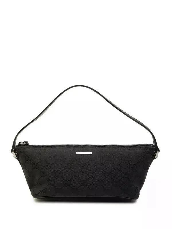 Gucci 2000-2015 Gg Canvas Boat Shoulder Bag