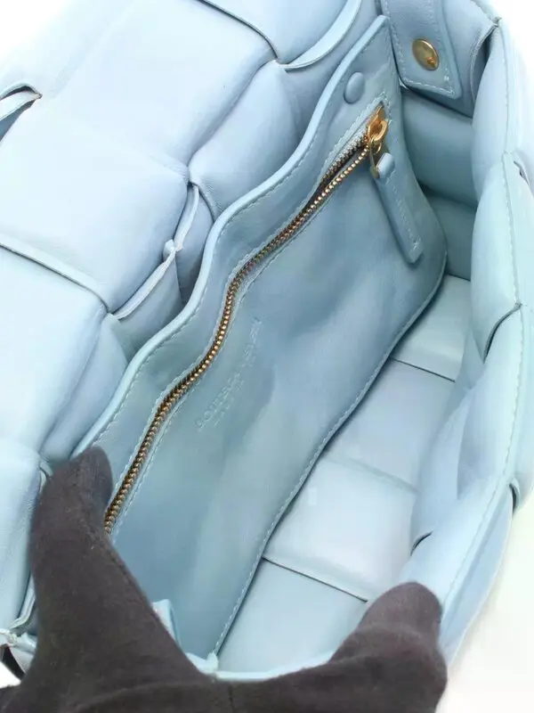 Bottega Veneta 2000s Intrecciato Cassette Shoulder Bag