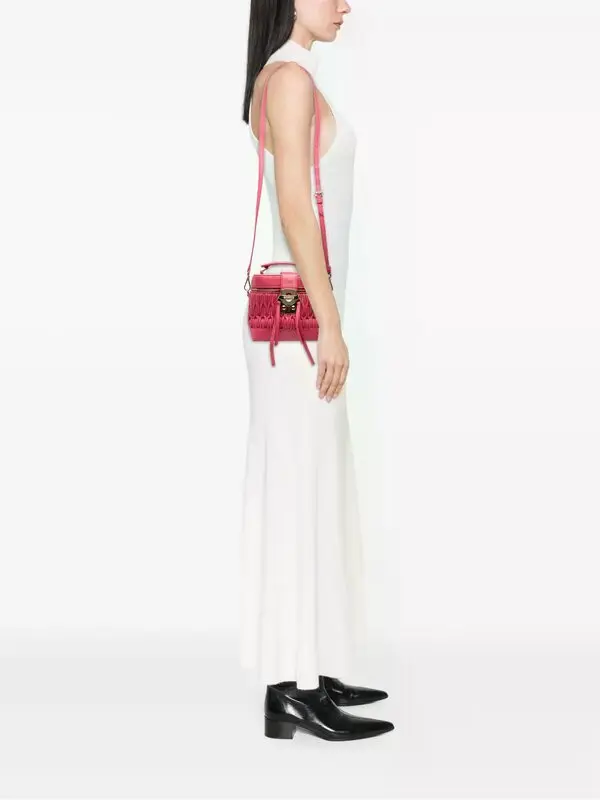 Miu Miu 2010-2026 Matelasse Nappa Top Handle Vanity Case Satchel