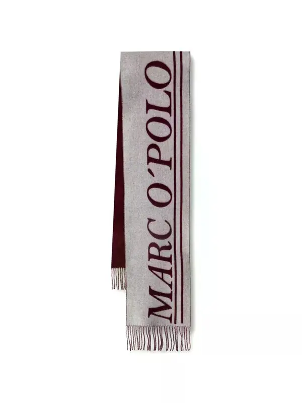 Marc O'polo Logo-print Fringed Scarf