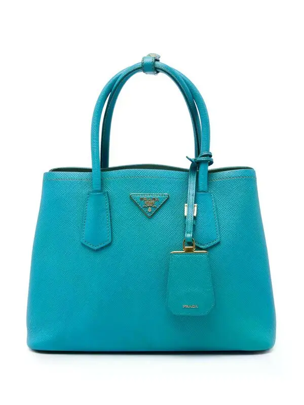 Prada 2013-2026 Medium Saffiano Cuir Double Satchel