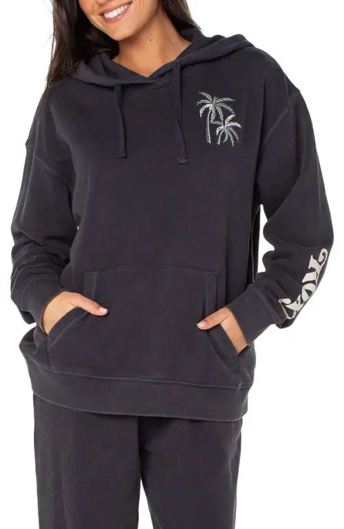 Roxy Maile Graphic Hoodie - Phantom