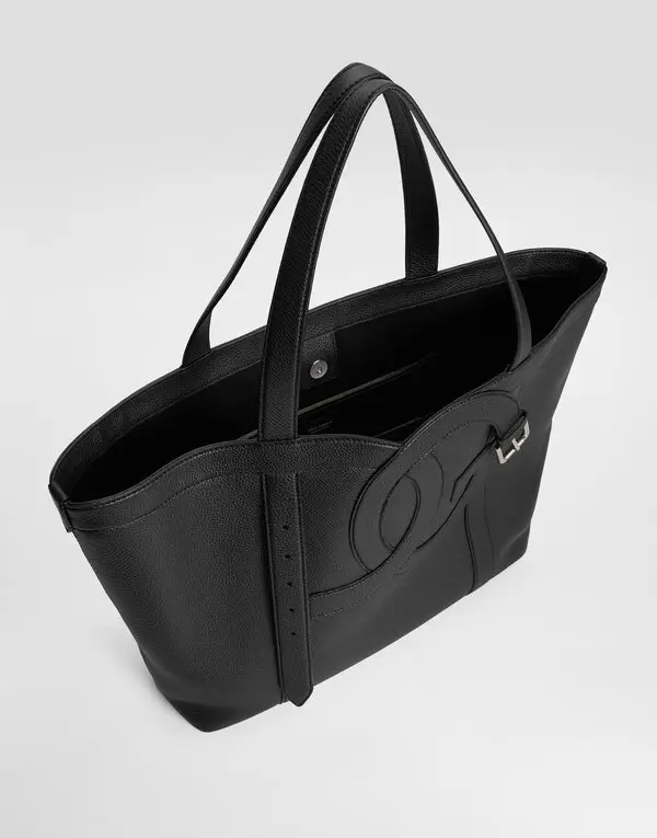 Dolce & Gabbana Dg Belt Calfskin Shopping Bag