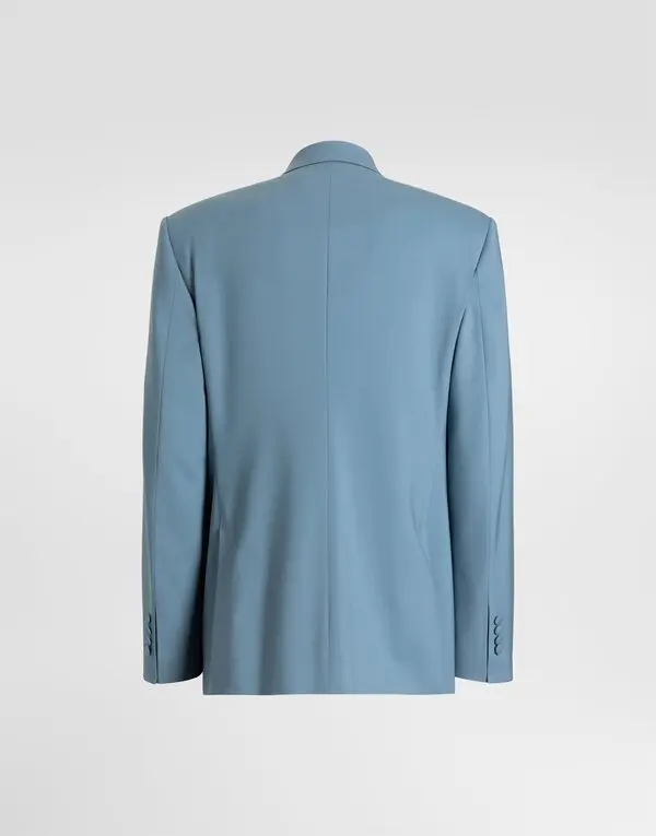 Dolce & Gabbana Double-breasted Sinatra Wool Gabardine Jacket