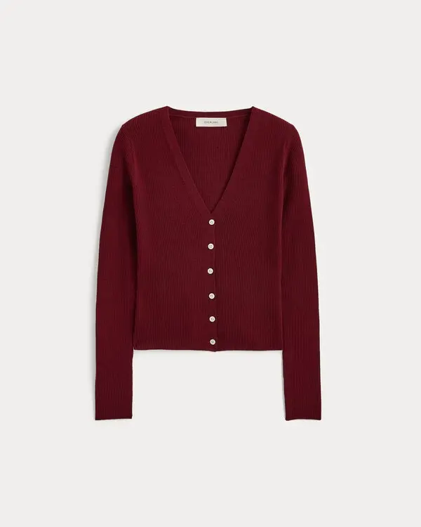 Everlane Cardigan, Ultrasoft Merino Size