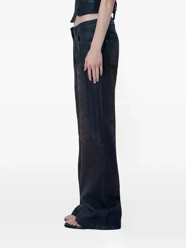 KNWLS Alice Panelled Mid-rise Jeans