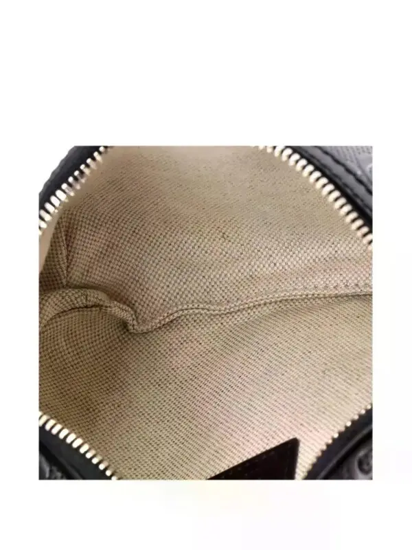 Gucci Gg Embossed Perforated Leather Small Belt Bag