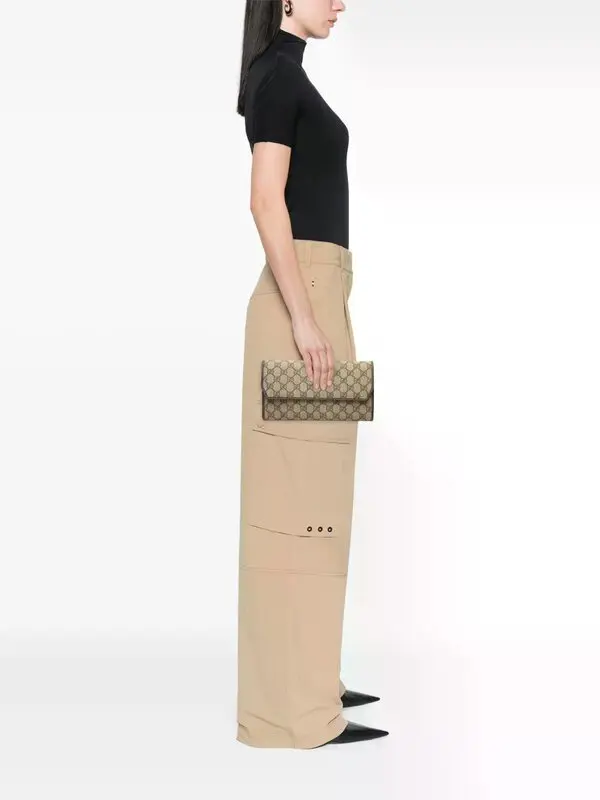 Gucci 2000-2015 Gg Supreme Clutch Bag