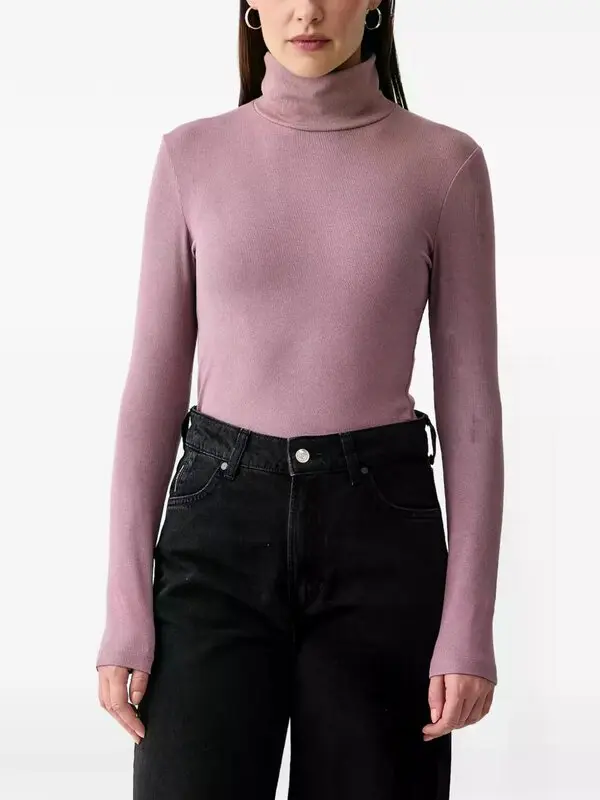 Marc O'polo Ribbed-knit Roll-neck Top