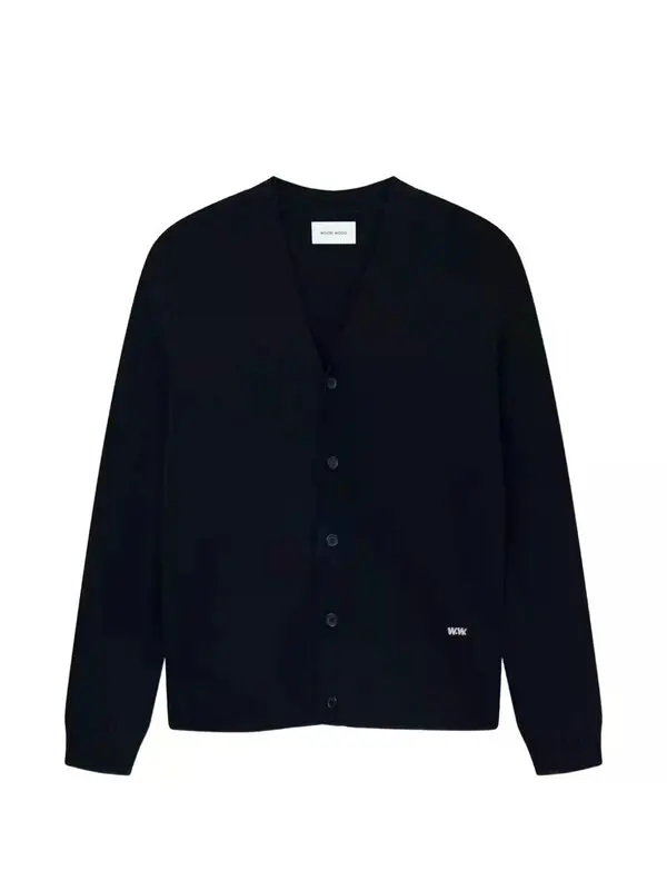 Wood Wood Wwlogo Cardigan