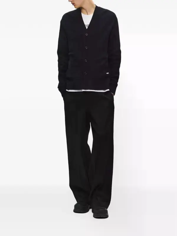 Wood Wood Wwlogo Cardigan