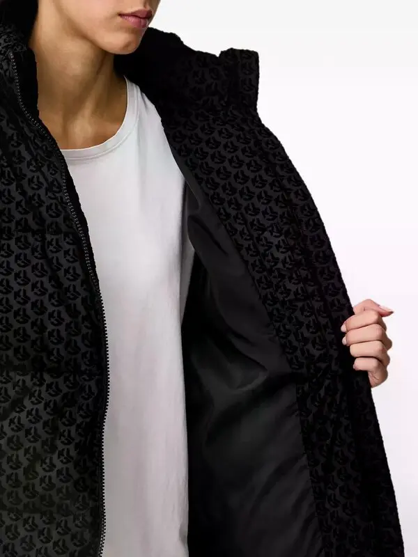 Karl Lagerfeld Monogram-pattern Padded Jacket